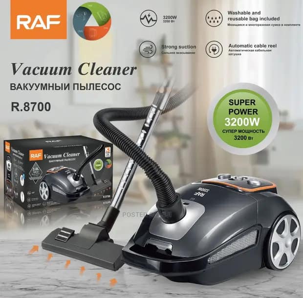 RAF R.8700 Vacuum cleaner 3200W - PS-Technology Shopping In Nepal