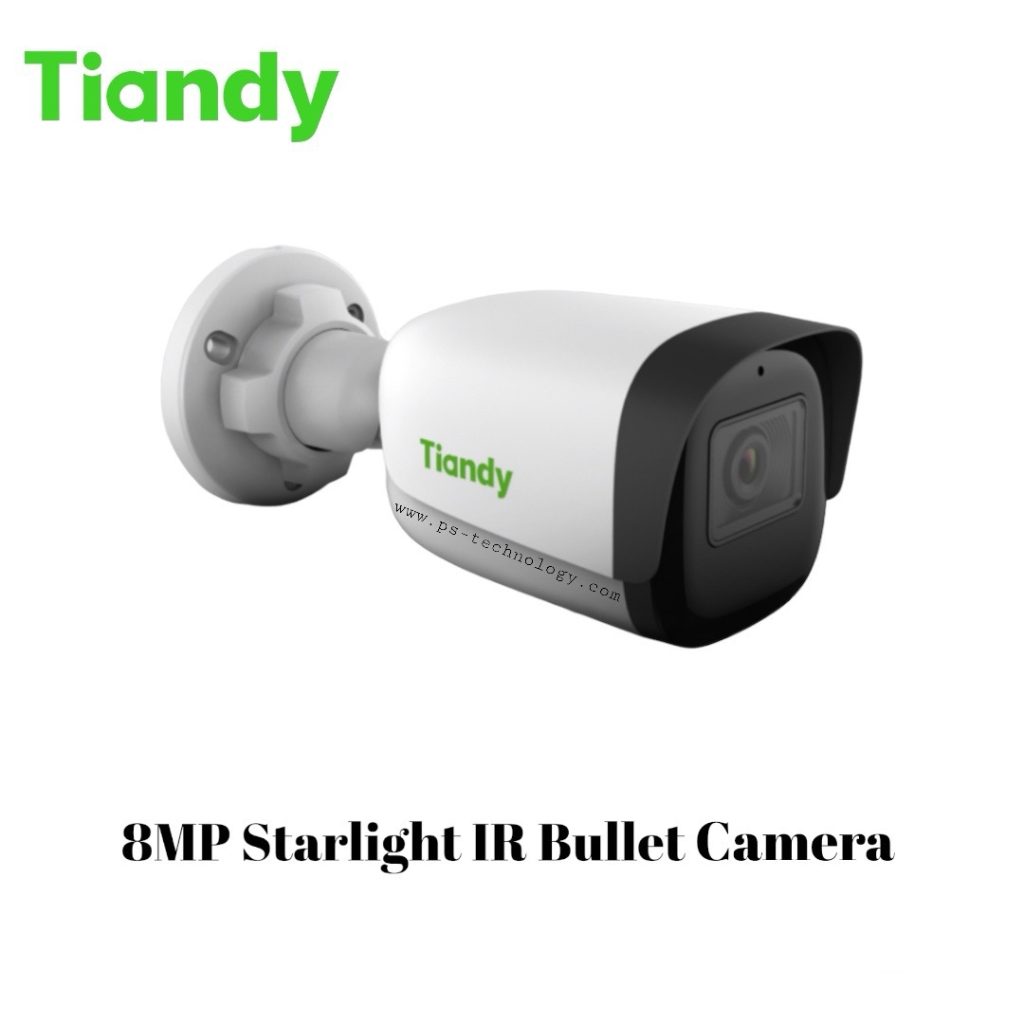 Tiandy Tc-C38ws Outdoor Face Detection 4K Full HD Bullet 8MP H. 265 IP ...
