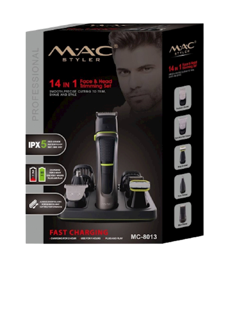 MAC Styler MC-8013 Face & Head Trimming Set - PS-Technology Shopping In ...