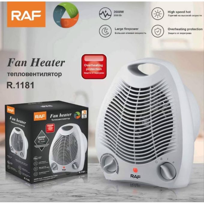 RAF FAN Heater, 2000 Watt, R.1181 - PS-Technology Shopping In Nepal